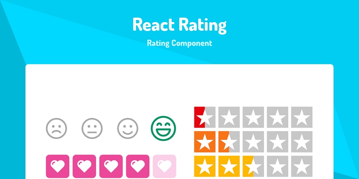 React Rating Rating Component Made With React Js